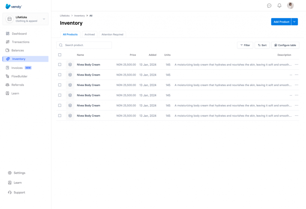 Onboarding Guide - Vendy